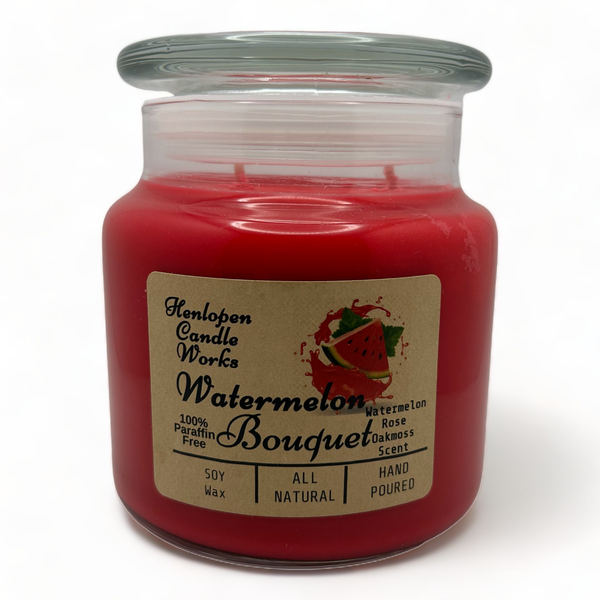 Watermelon Bouquet | Paraffin-Free, Soy-Based Candle | Henlopen Candle ...